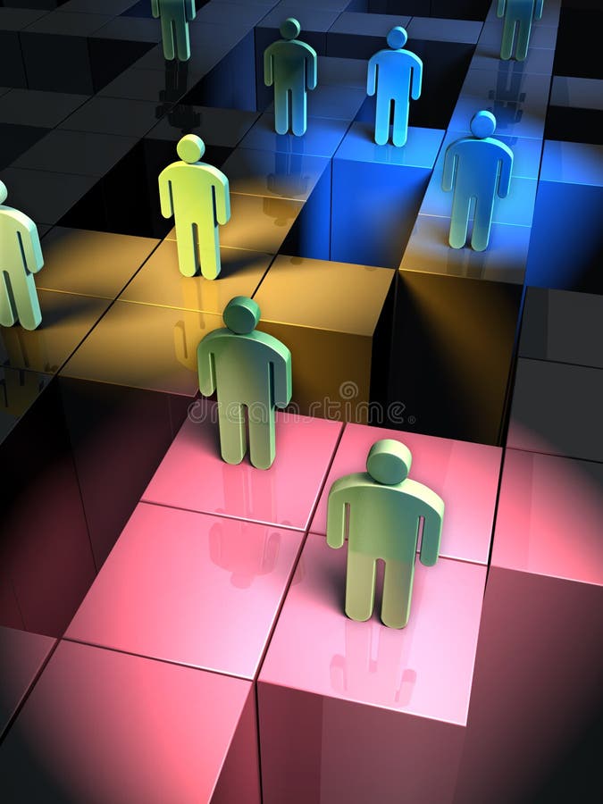 Social position stock illustration. Illustration of management - 16426425