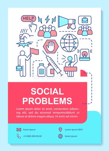 Social Issues Problems Icons Stock Illustrations – 58 Social Issues ...