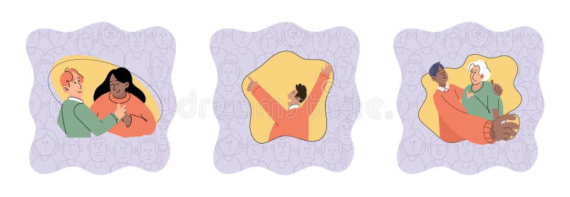 Social Relationship. Multiethnic Communities Celebrate Diversity and ...