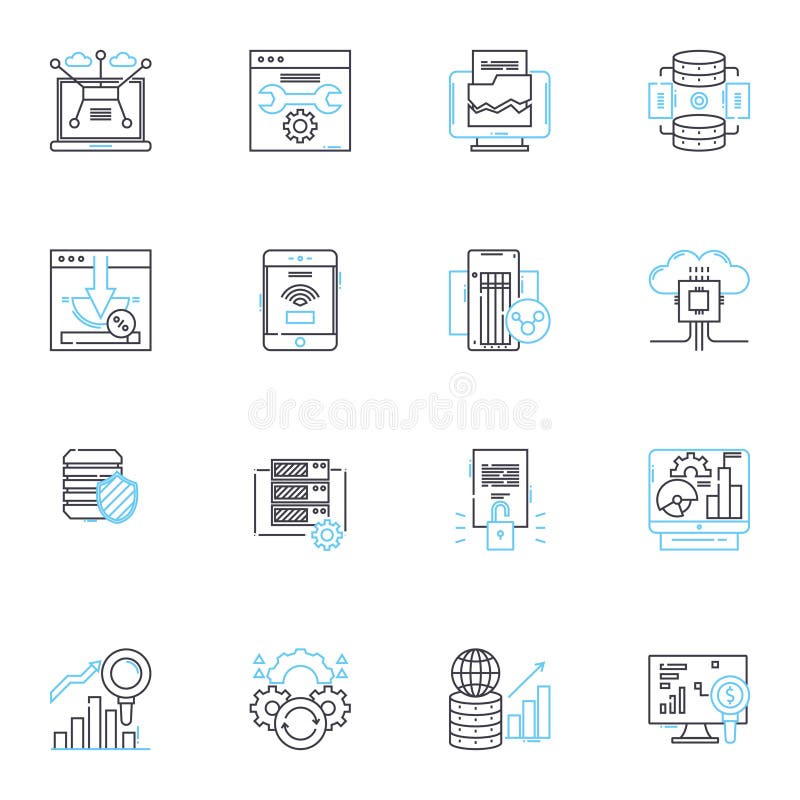 Social Research Linear Icons Set. Sampling, Analysis, Survey ... Social Research Linear Icons Set. Sampling, Analysis, Survey ...