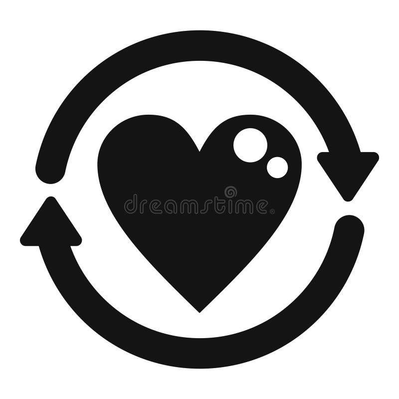 Social Responsibility Love Icon Simple Vector. Care Solidarity Stock ...