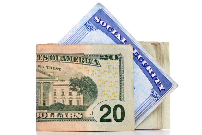 Social Security Card stock image. Image of benefits, financial - 34676655