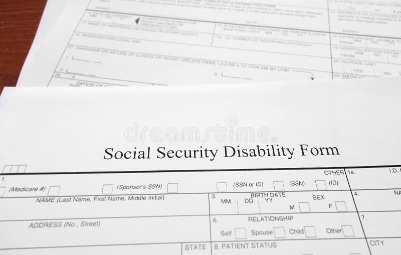 Disability form stock photo. Image of security, document - 47964942