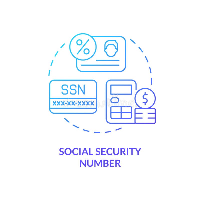 Ssn Font Stock Illustrations – 18 Ssn Font Stock Illustrations, Vectors ...