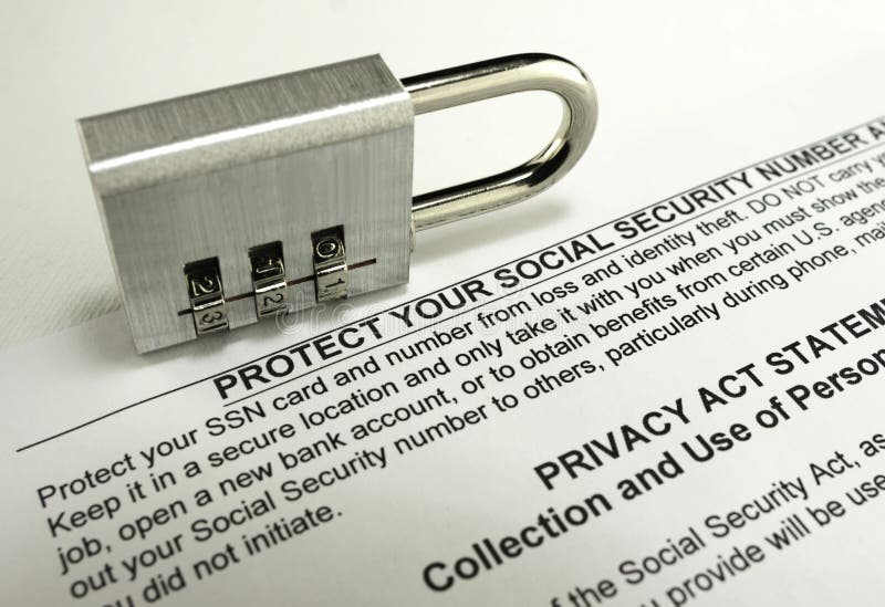 Social Security Protection stock photo. Image of business - 56003858
