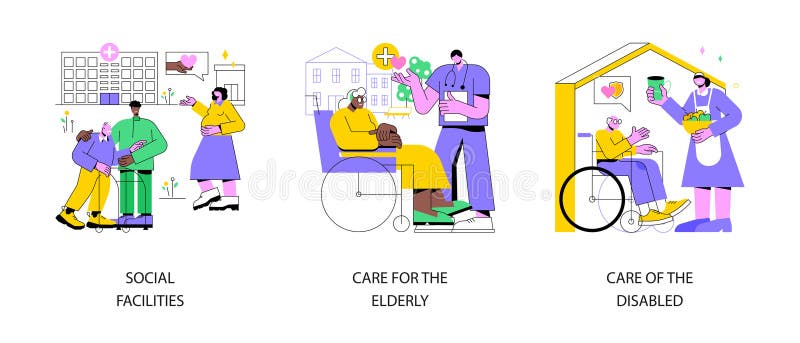 Social Services word cloud stock illustration. Illustration of poster ...