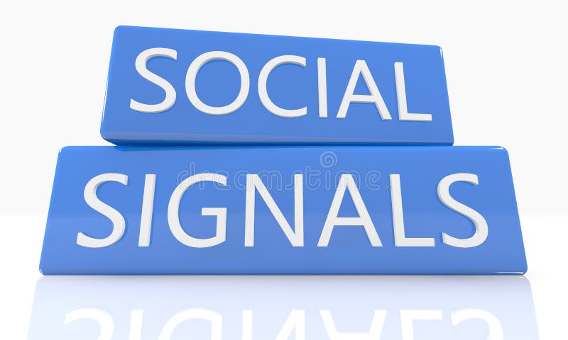 Social Signals stock illustration. Illustration of concept - 48170349