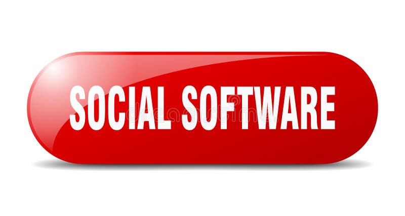 Social Software App Icon. Generative AI. Stock Illustration ...
