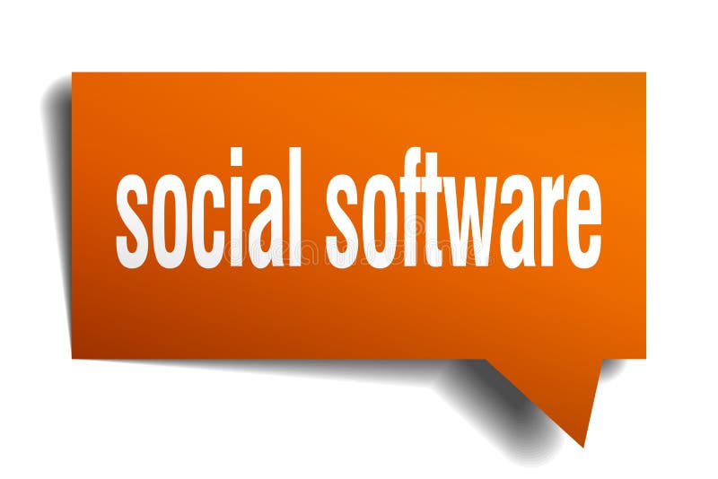 Social Software App Icon. Generative AI. Stock Illustration ...