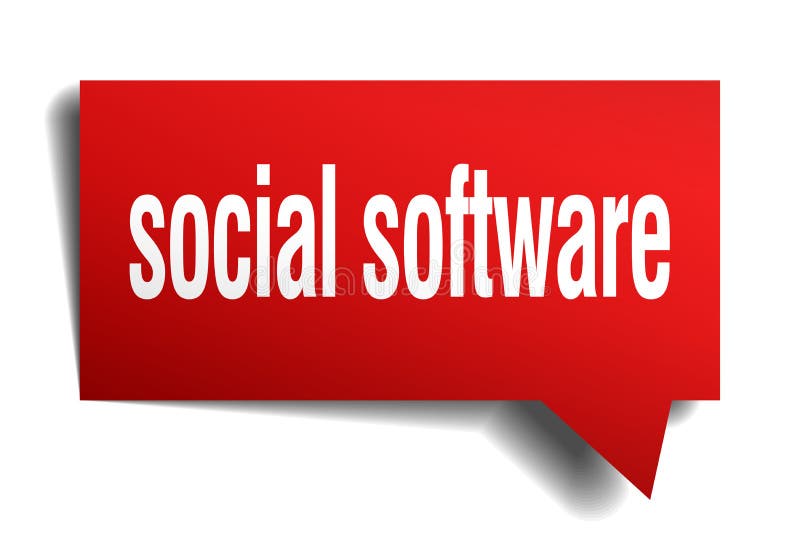 Social Software App Icon. Generative AI. Stock Illustration ...