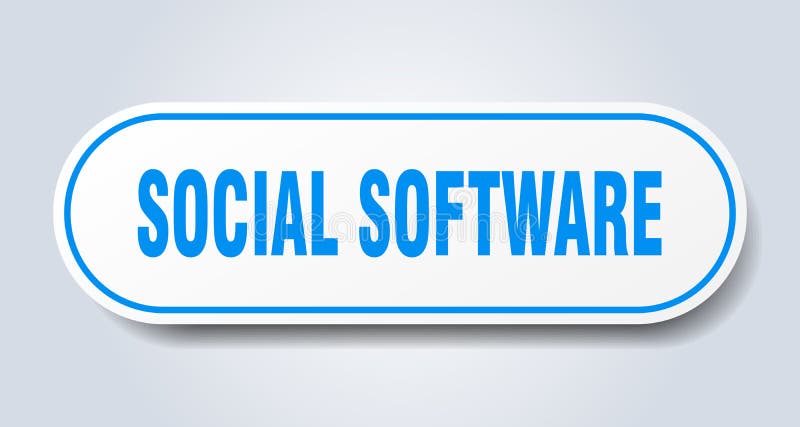 Social Software App Icon. Generative AI. Stock Illustration ...