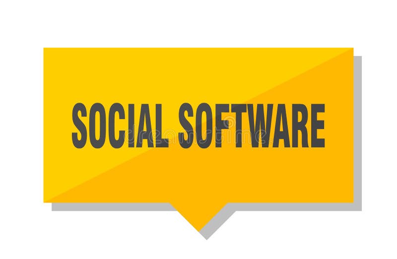 Social Software App Icon. Generative AI. Stock Illustration ...
