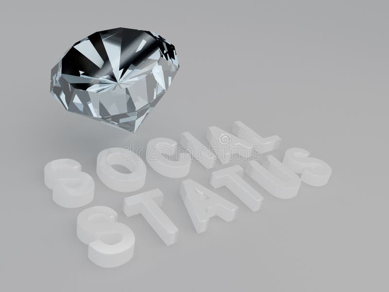 Social Status concept stock illustration. Illustration of communication ...