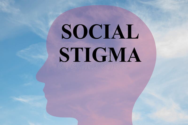Social Stigma - Personality Concept Stock Illustration - Illustration ...
