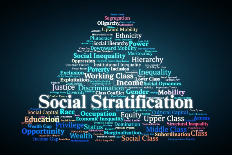 Social Stratification Stock Illustrations – 621 Social Stratification ...