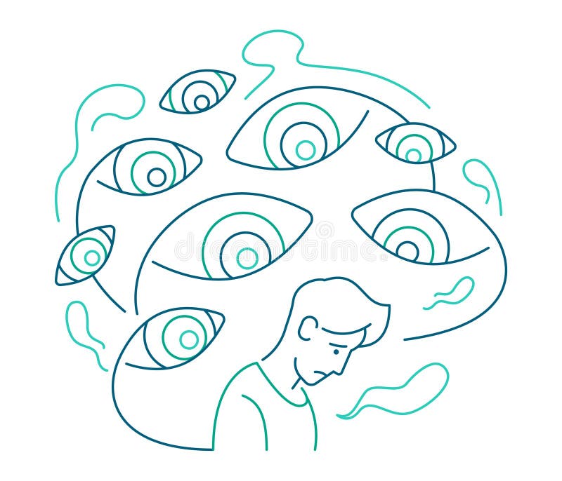 Self-care during Self Quarantine Line Icon Set. Included Icons As Take ...