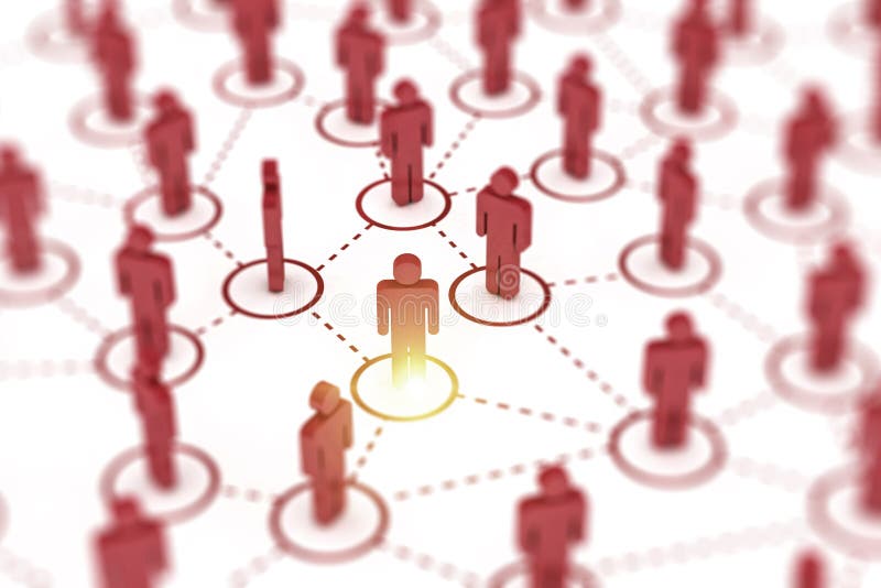 Social Web Network Background Image Stock Illustration - Illustration ...