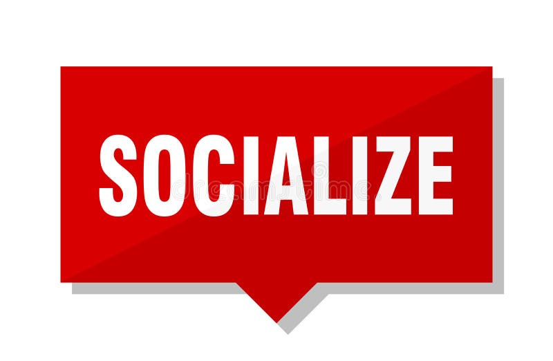 Socialize price tag stock vector. Illustration of notice - 118867645