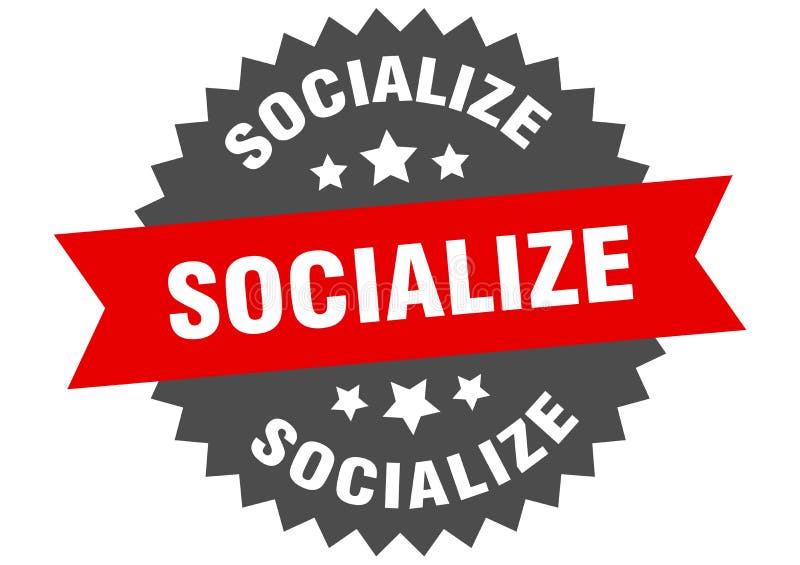 Socialize Sticker Stock Illustrations – 180 Socialize Sticker Stock ...