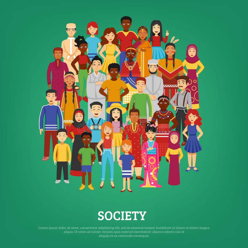 Society Concept Illustration Stock Vector - Image: 62541261 Society Concept Illustration Stock Vector - Image: 62541261