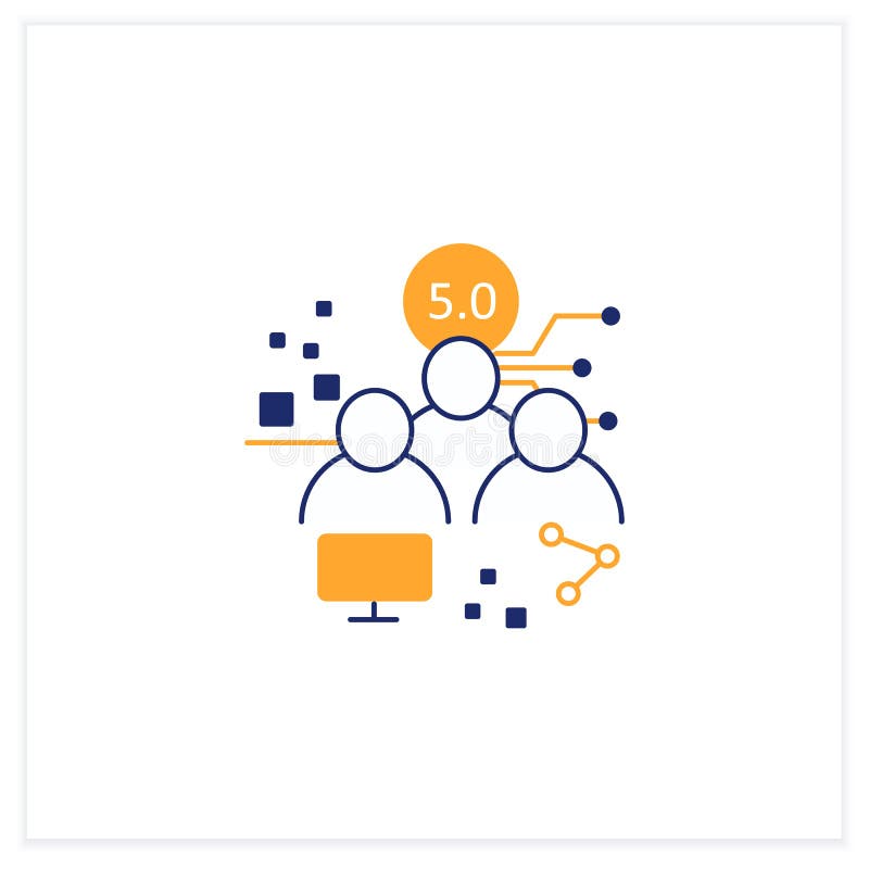 Ai powered technologies stock illustration. Illustration of machine ...