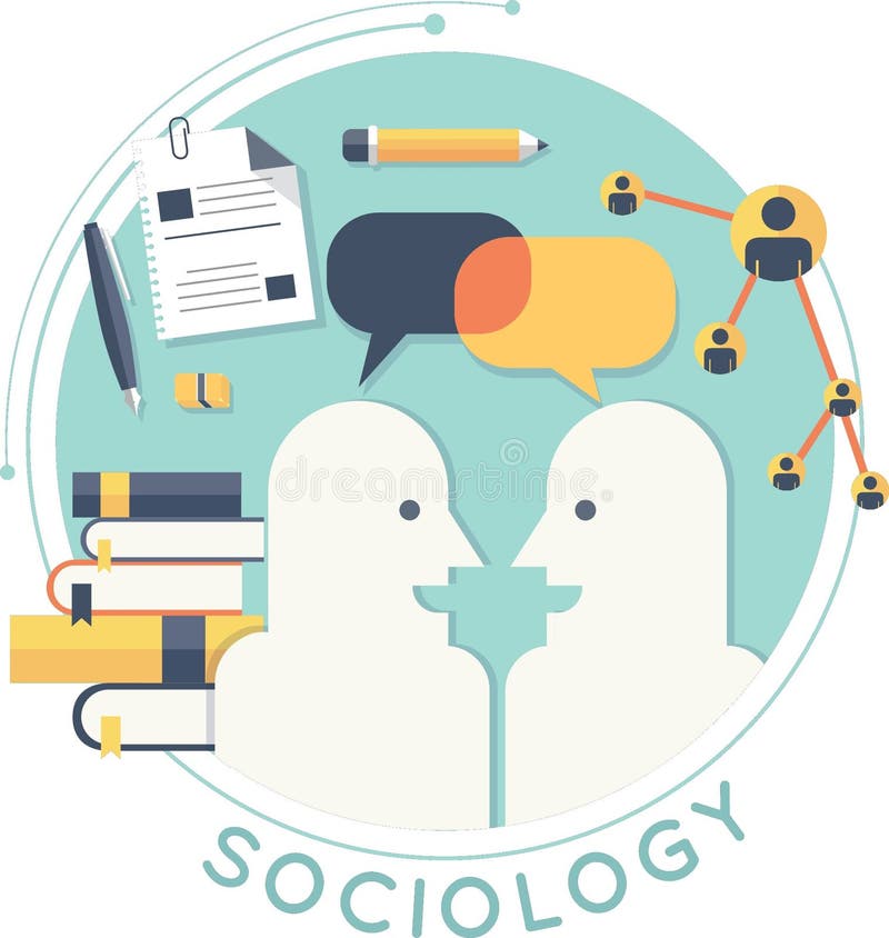 Sociology Vector Infographic Template. Society, Social Problems ...
