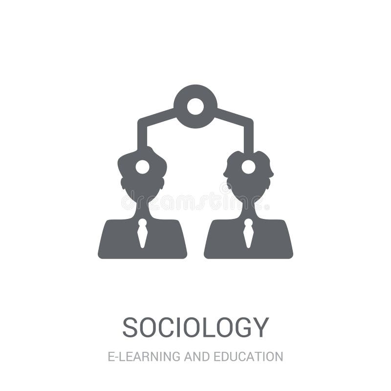 The Concept Of The Book On Sociology Stock Illustration - Illustration ...