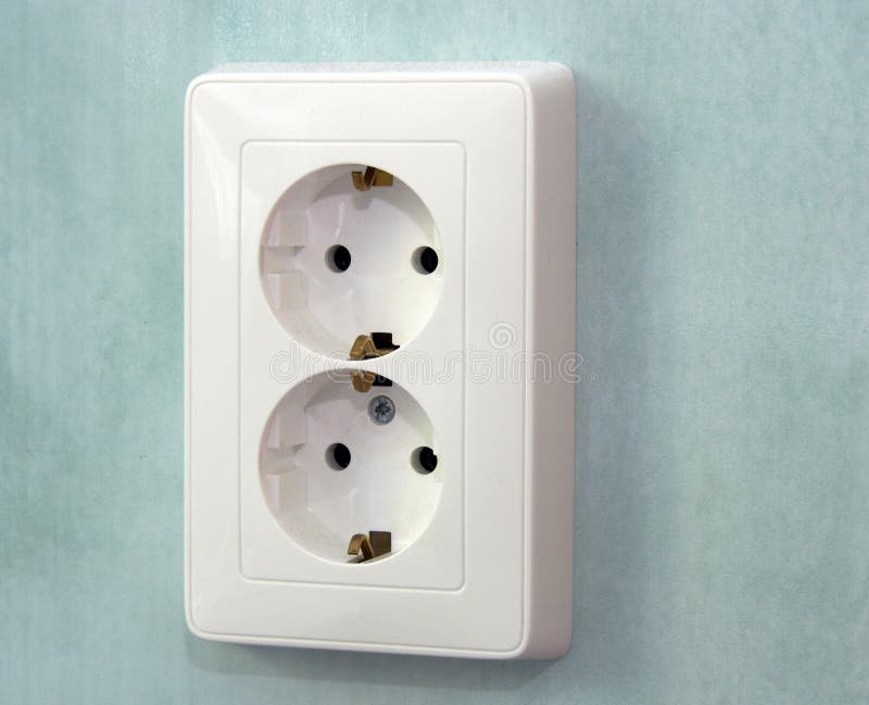 The socket 220v stock image. Image of power, outlet, energy - 5424505