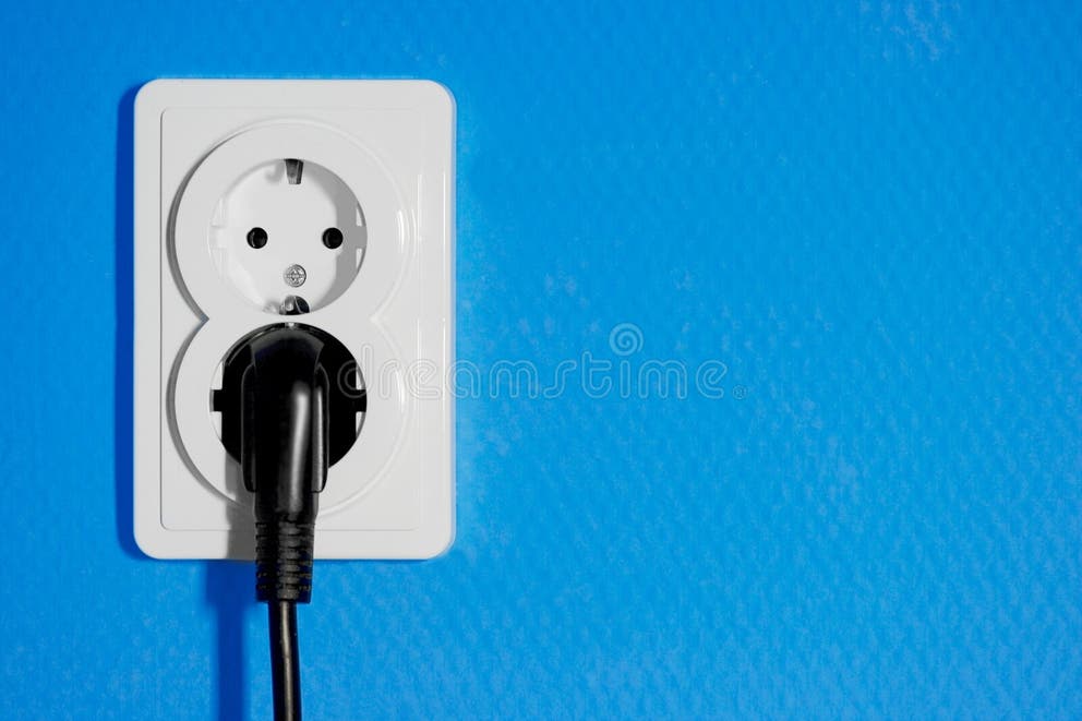 Socket stock photo. Image of line, connector, double, adsl - 6929862