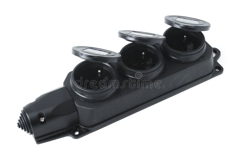 Socket block stock image. Image of extender, plug, appliance - 362557215
