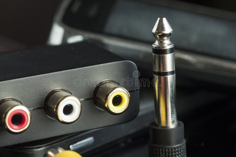 Socket Connector for Connecting Wires Stock Image - Image of music ...