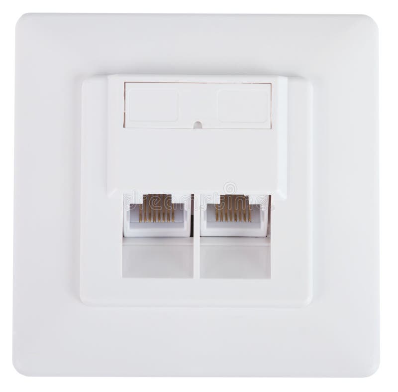 Socket de la red foto de archivo. Imagen de telecomunicaciones - 23193368