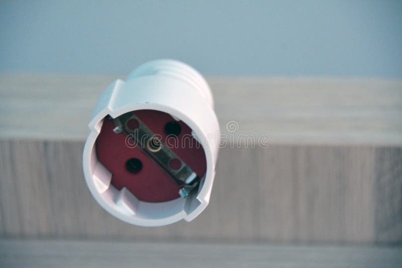 Socket Hanging from the Furniture Stock Photo - Image of ready, hanging ...