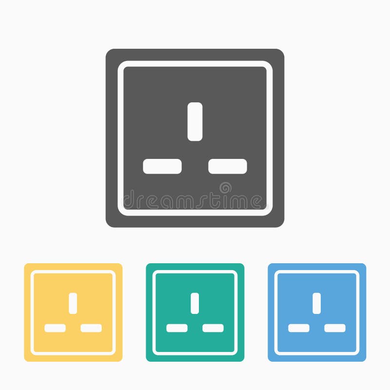 Uk Plug Socket Stock Illustrations – 297 Uk Plug Socket Stock ...