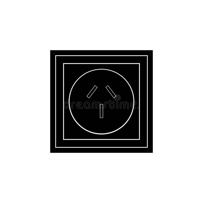 Socket Icon Illustrator Free Stock Vector - Illustration of socket ...