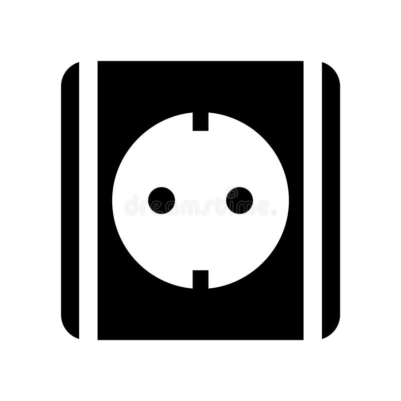 Socket Icon Vector Isolated On White Background, Socket Sign , Eco ...