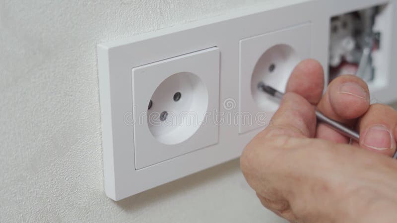 Socket Mounting, Level Alignment Stock Footage - Video of hand ...