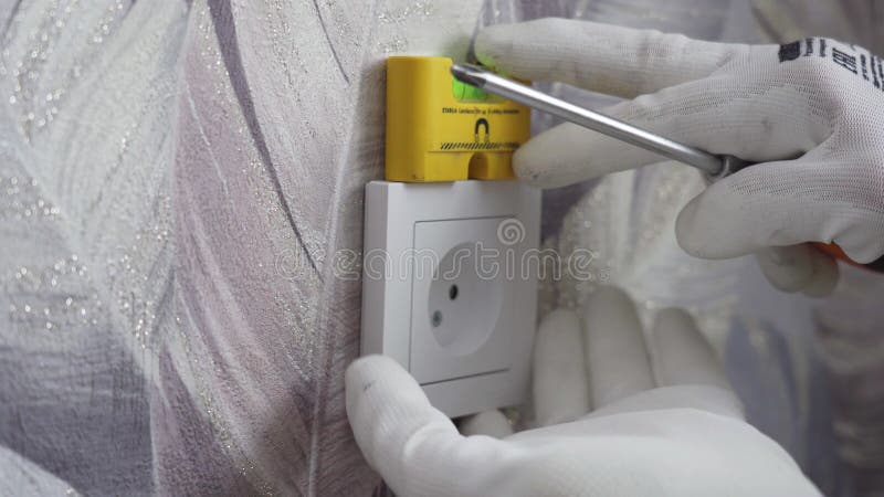 Socket Mounting, Level Alignment Stock Footage - Video of manual ...