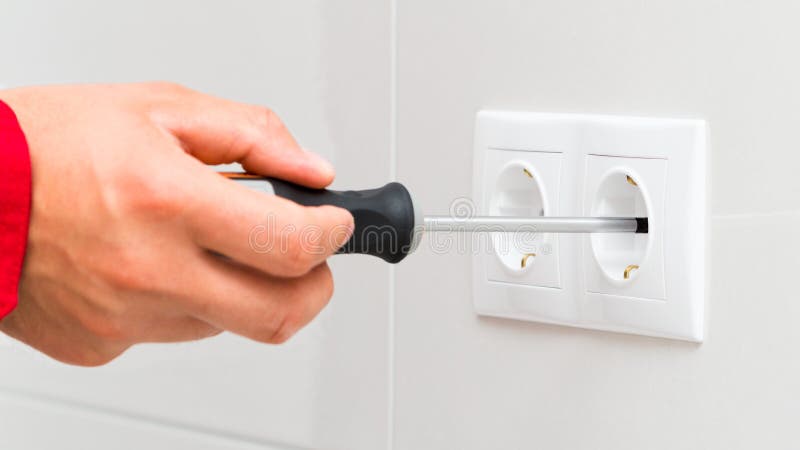 Socket Mounting stock photo. Image of outlet, socket - 50001774