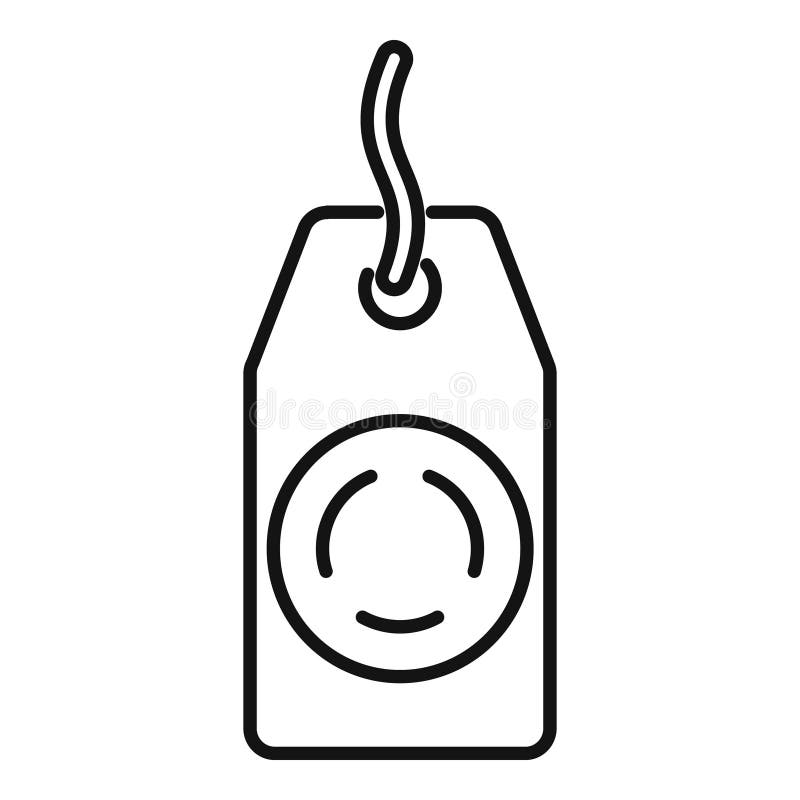 Socket Outlet Tag with Wire Hanging Showing Power Connection Stock ...