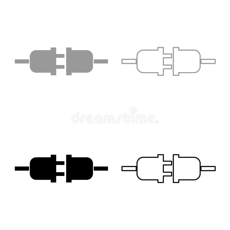 Plug Socket Outline Icon Set Stock Illustrations – 4,237 Plug Socket ...