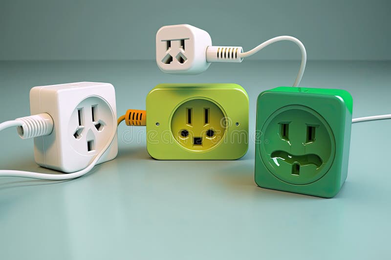 Socket Plugs stock illustration. Illustration of conservation - 306157064