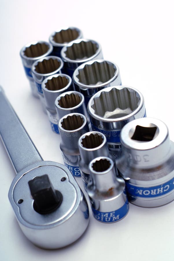 Socket set 1 stock photo. Image of vanadium, wrench, collection - 1920572