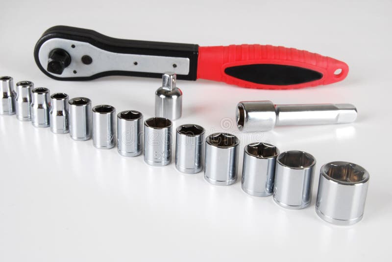 Socket set stock image. Image of home, socket, metal - 20053121