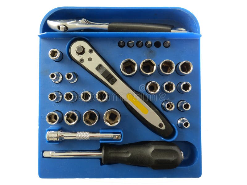 Socket Set stock image. Image of imperial, handle, metric - 50953947