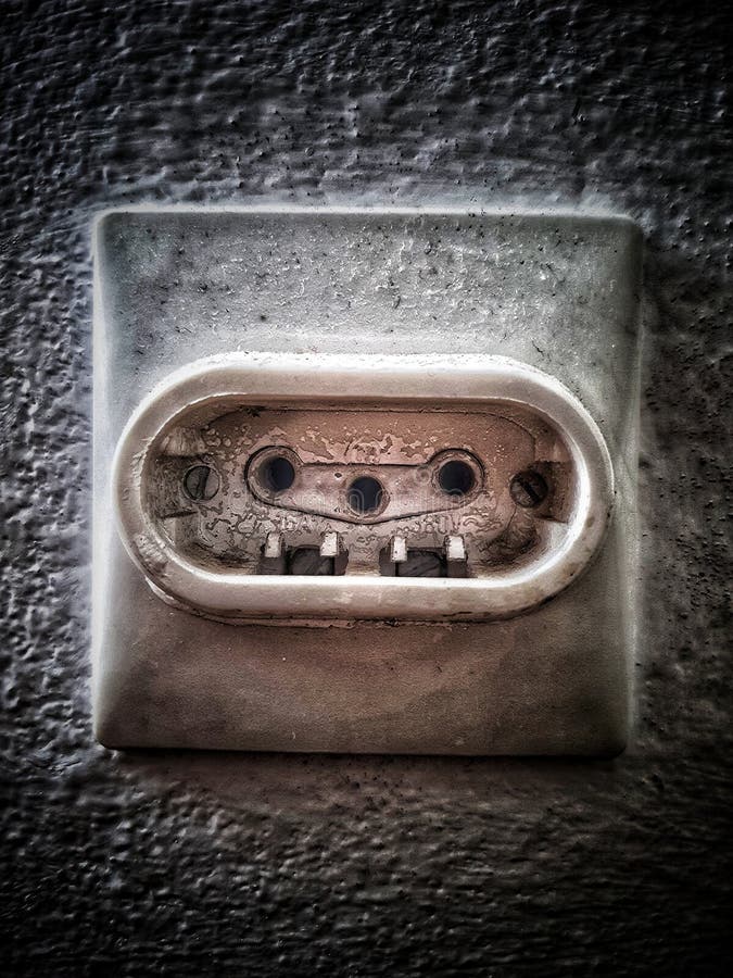 Socket for Three-phase Electricity Stock Photo - Image of electrical ...