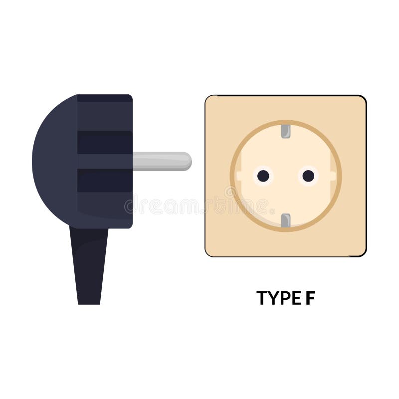 Socket Vector Icon.Cartoon Vector Icon Isolated on White Background ...