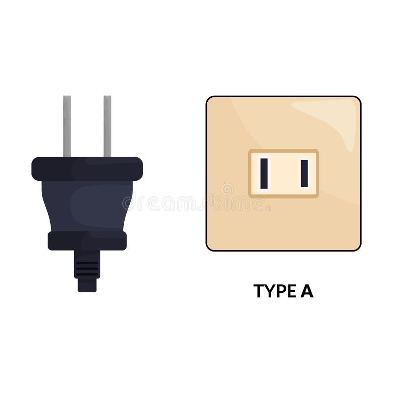 Socket Vector Icon.Cartoon Vector Icon Isolated on White Background ...