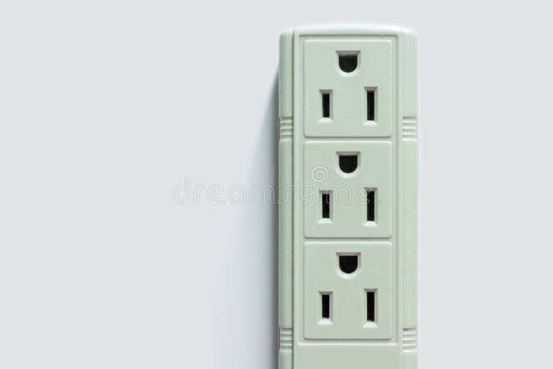 Socket on the wall stock photo. Image of connection - 136322914
