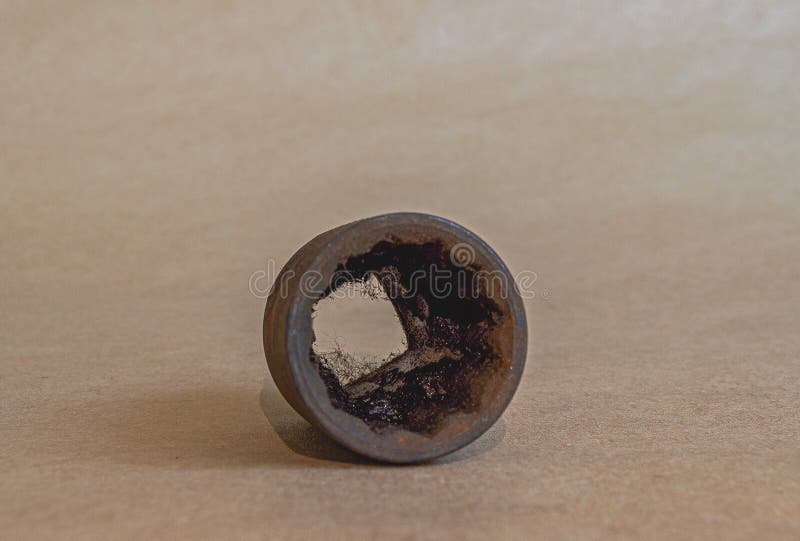 Rusty Socket Wrench Socket Isolated on Vintage Background Stock Photo ...